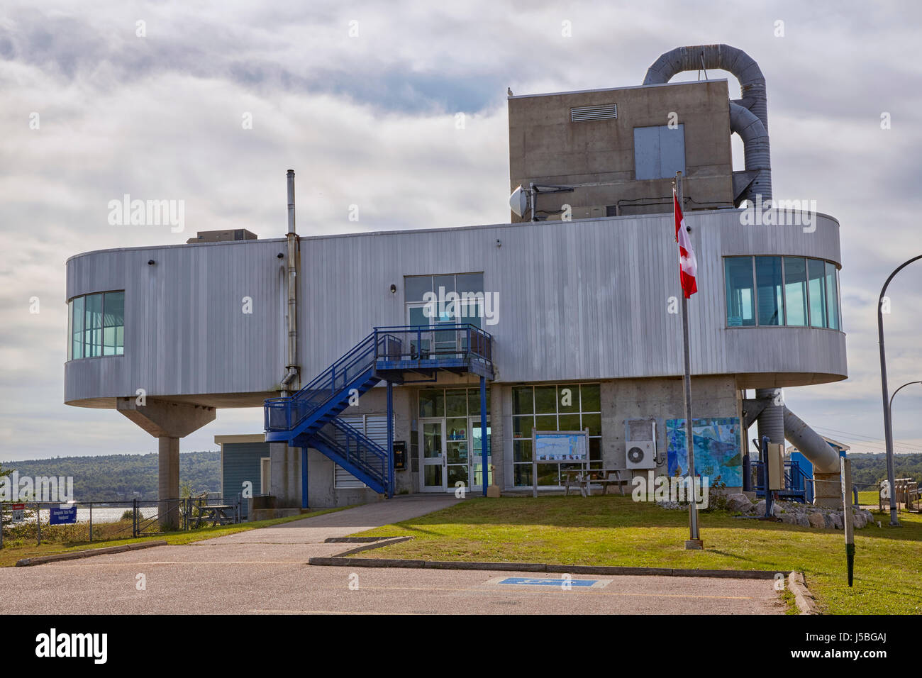 Nova Scotia's Annapolis Tidal Generating Station, Annapolis Royal, Nova ...