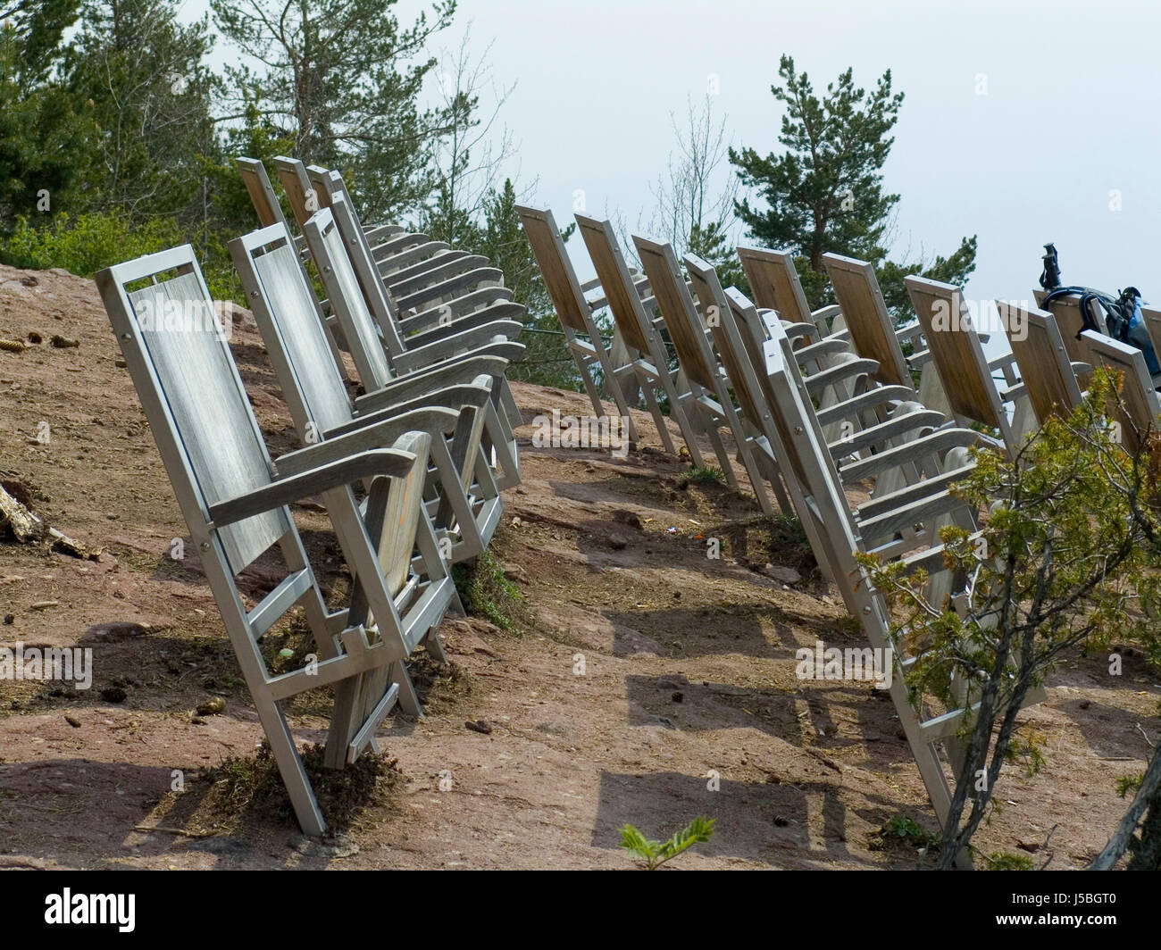 armchair wood summit chairs climax peak mountain cinema nature ...