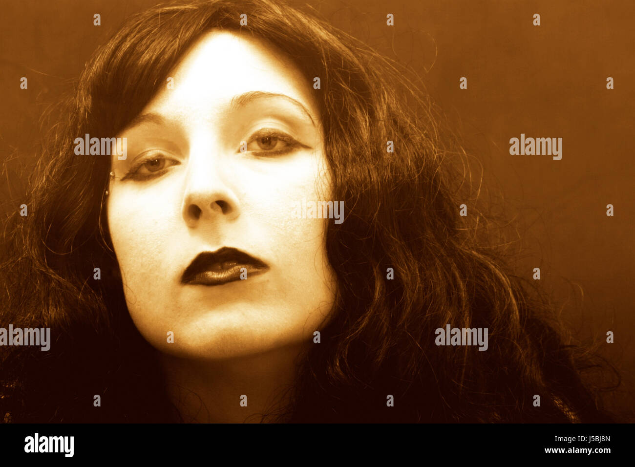 woman portrait sepia eyes lips sensual photo model model lady old woman ...