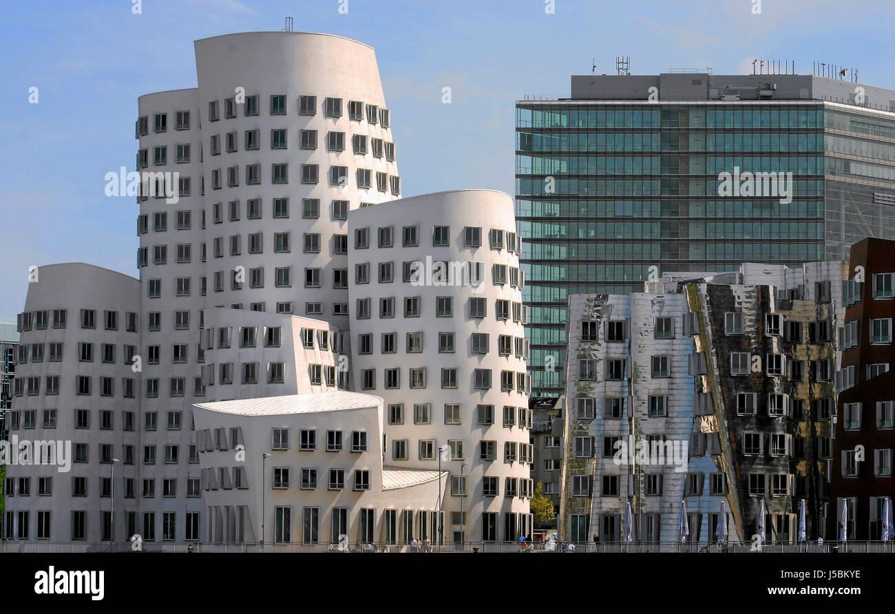 blue office house multistory building multistorey building multi-story ...