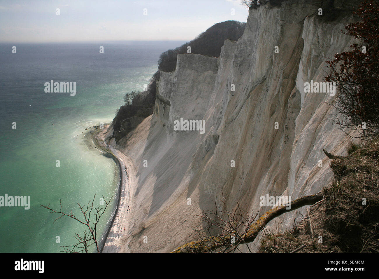 mons klint chalk cliffs Stock Photo - Alamy
