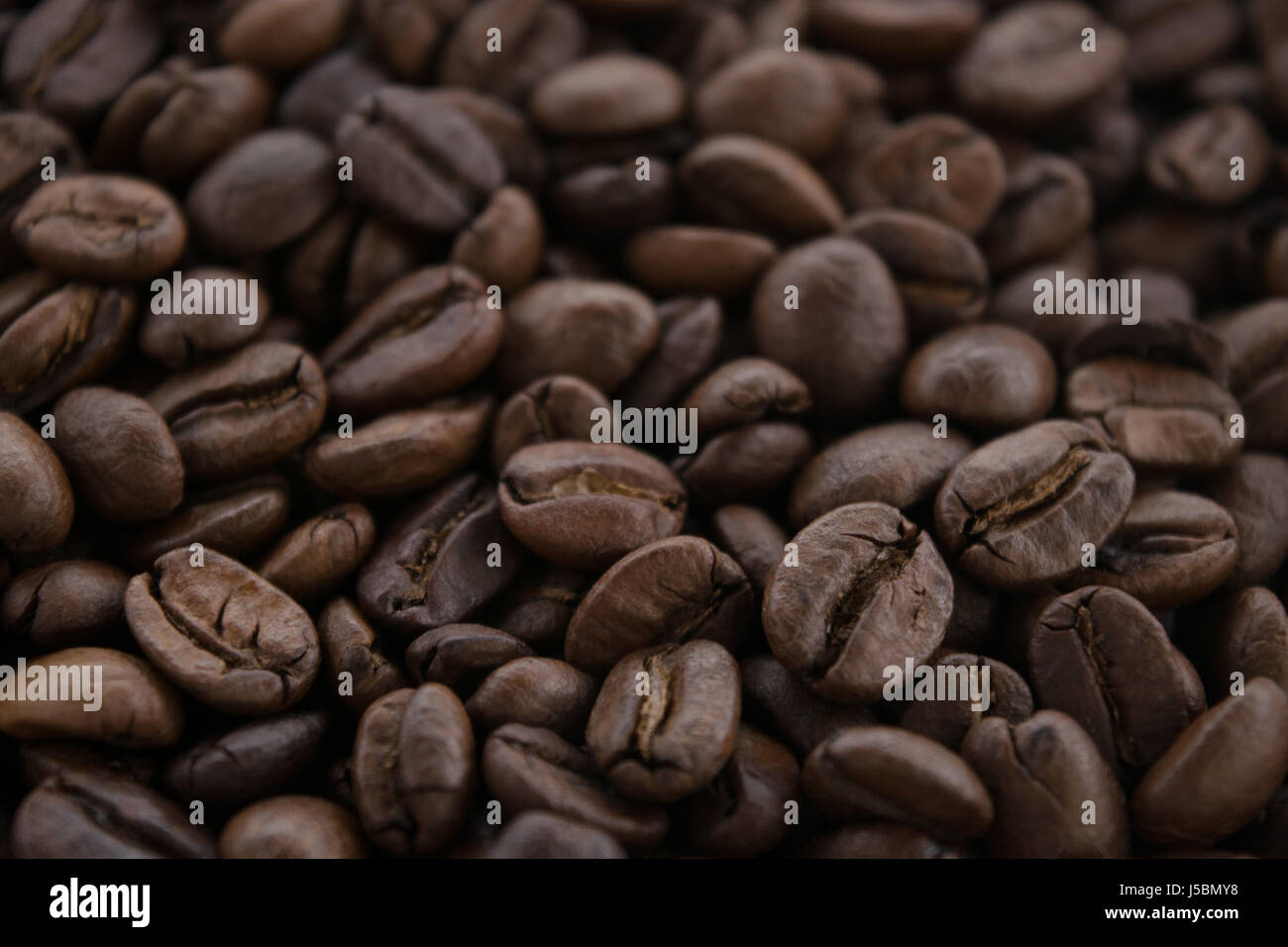 Closeup photo of coffee beans Stock Photo - Alamy