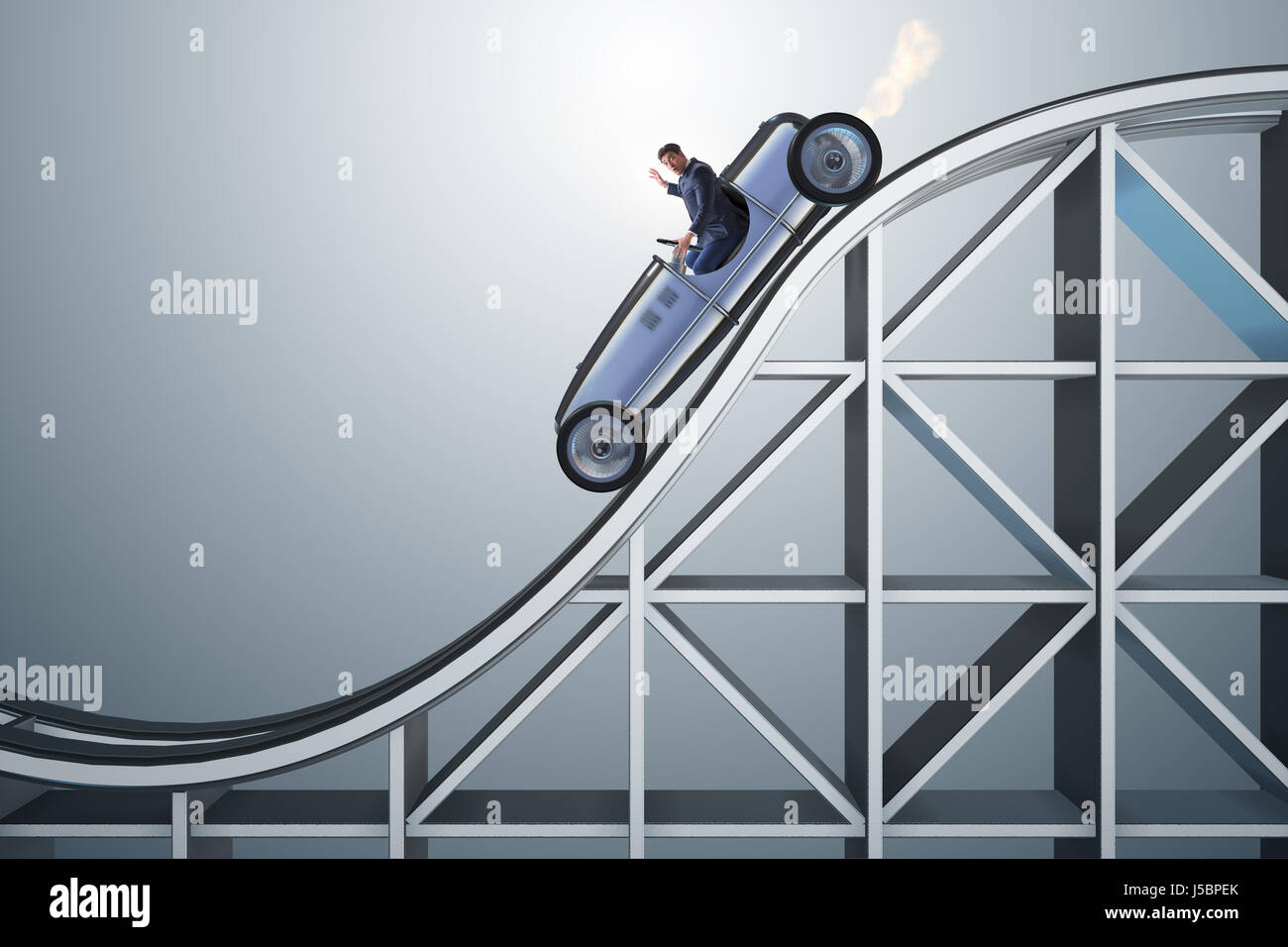 Man driving sports car funny hi-res stock photography and images - Alamy