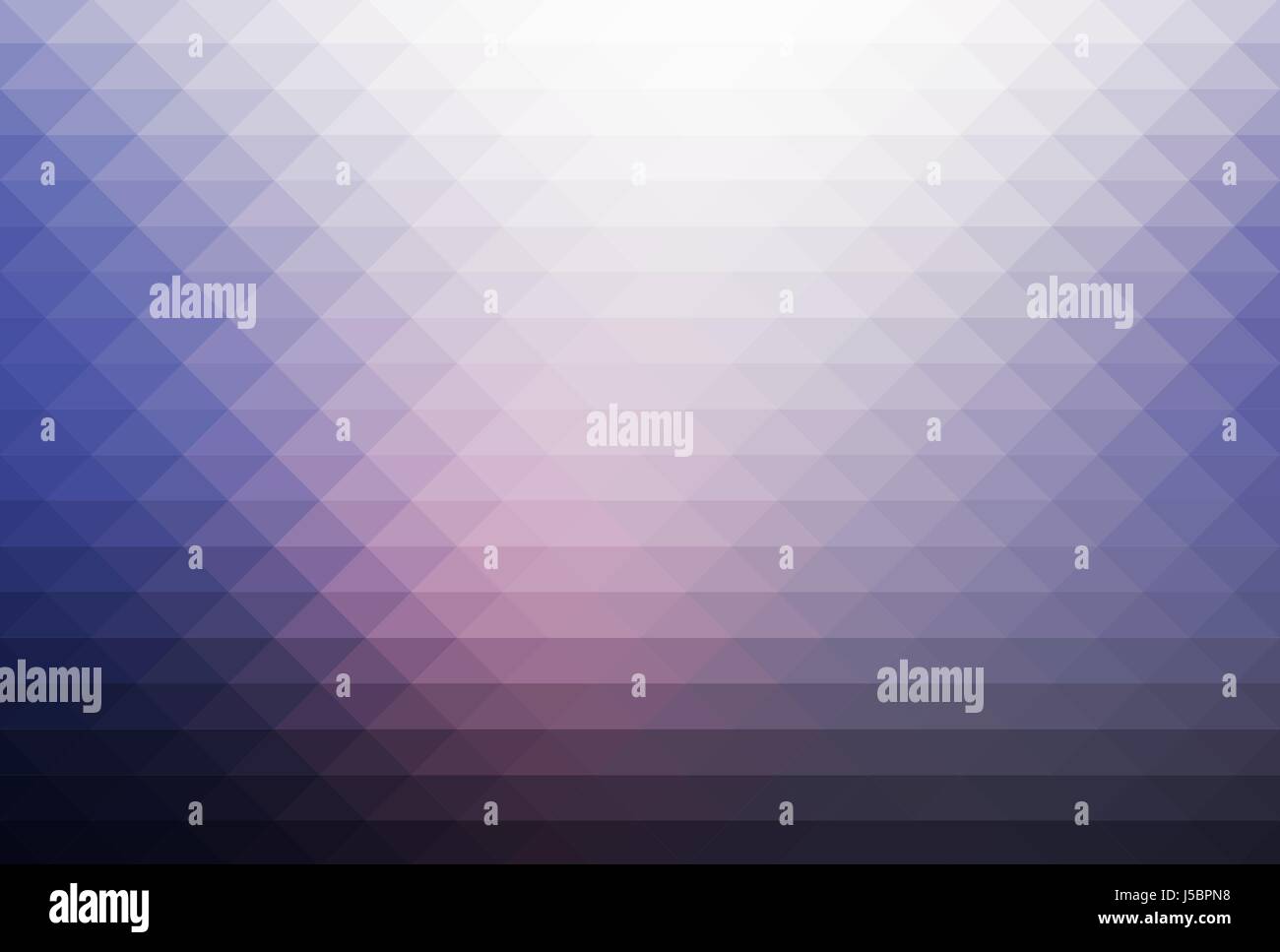 Pale pink blue abstract geometric background with rows of triangles ...