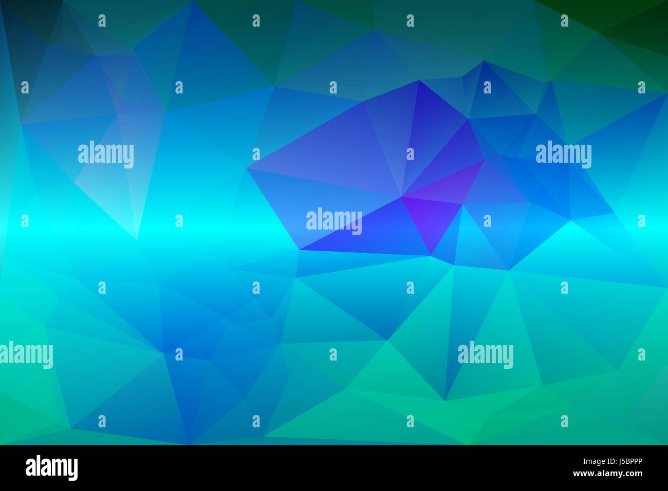 Turquoise blue purple abstract low poly geometric background Stock ...