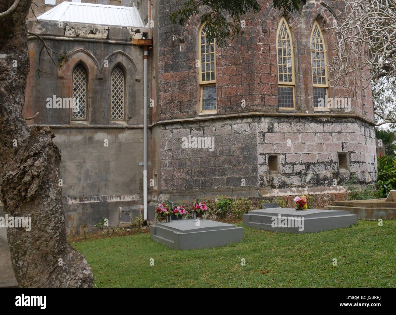 St John Parish Church graveyard, Barbados An old graveyard at the back ...