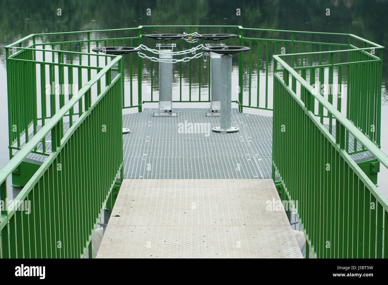 dam water level regulation Stock Photo - Alamy