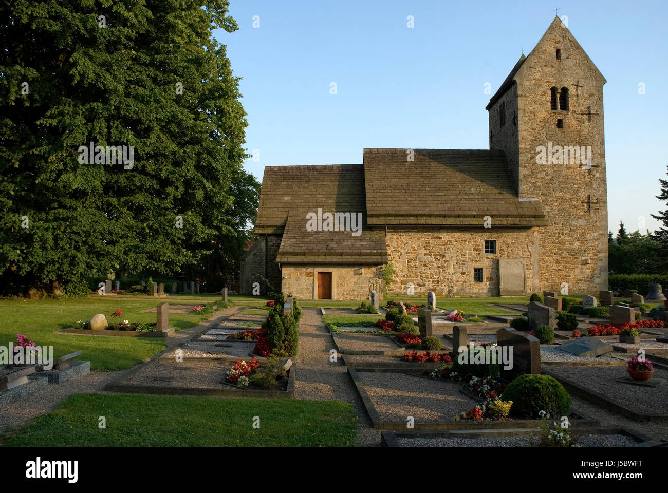 church cemetery germany german federal republic tombstones lime lower ...