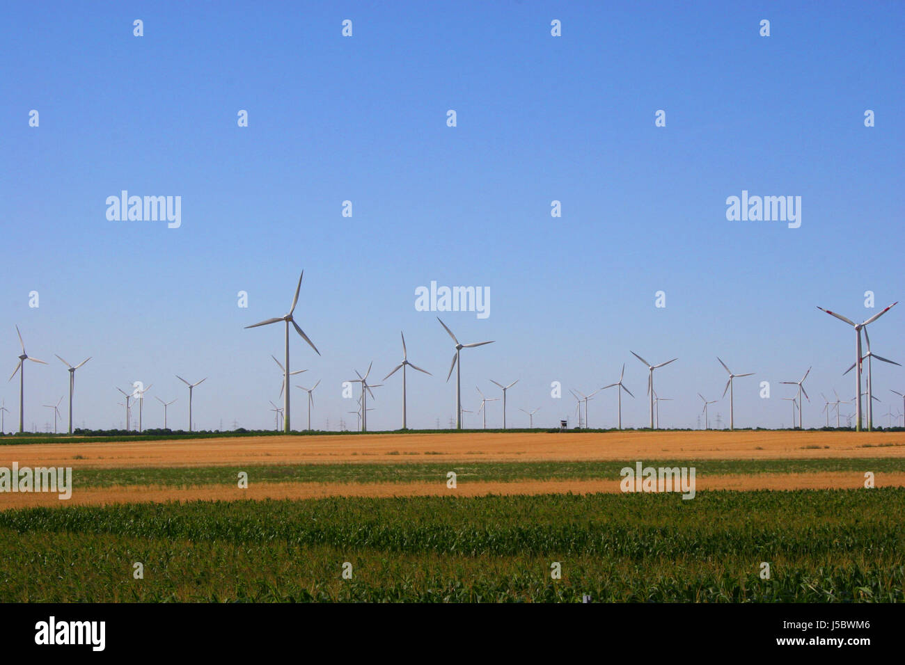 green energy power electricity electric power fields meadows wind force ...
