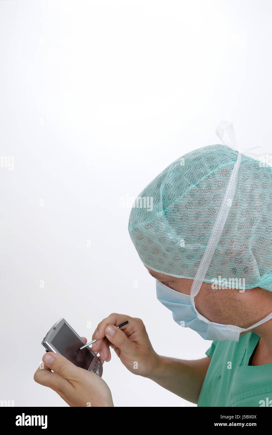 data entry in hospital Stock Photo - Alamy