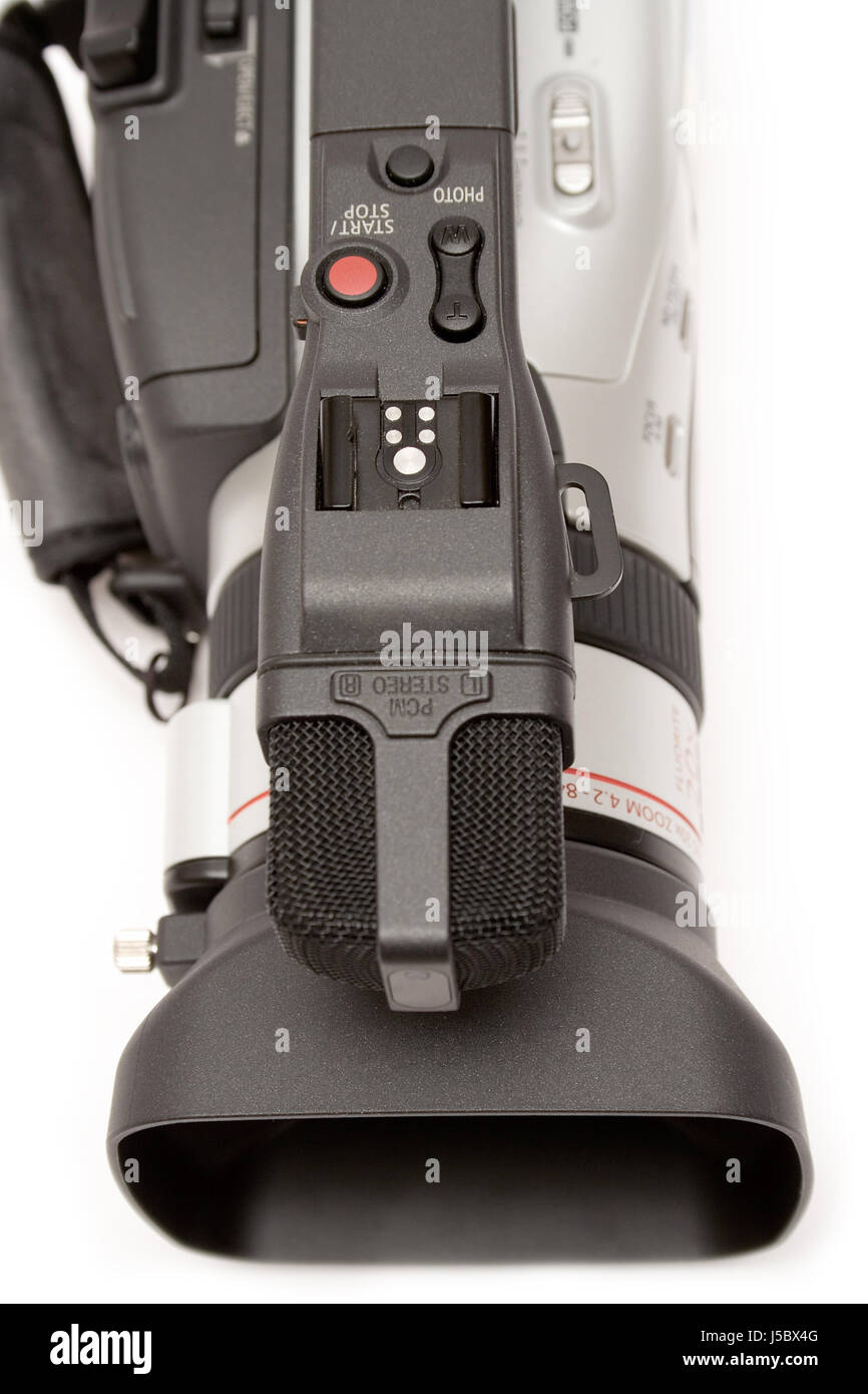 camcorder top view Stock Photo - Alamy
