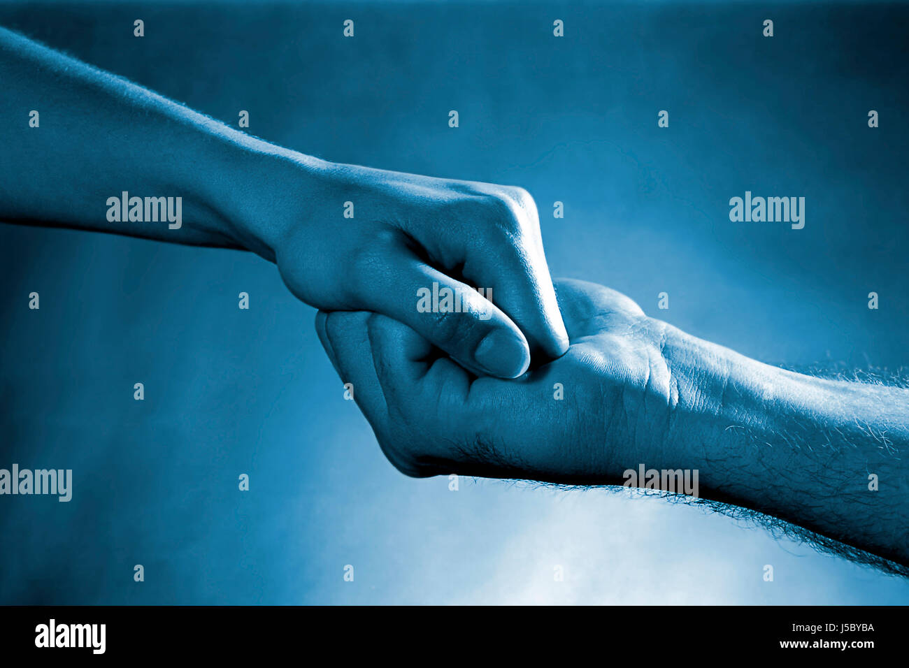 sign signal blue hand finger fist cohesion hold nail pictogram symbol ...