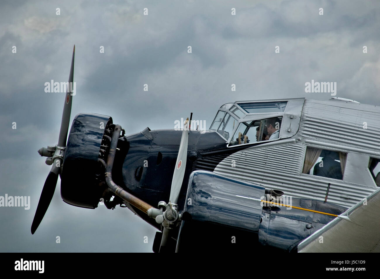 historical propeller airliner cabin aircraft aeroplane plane airplane ...