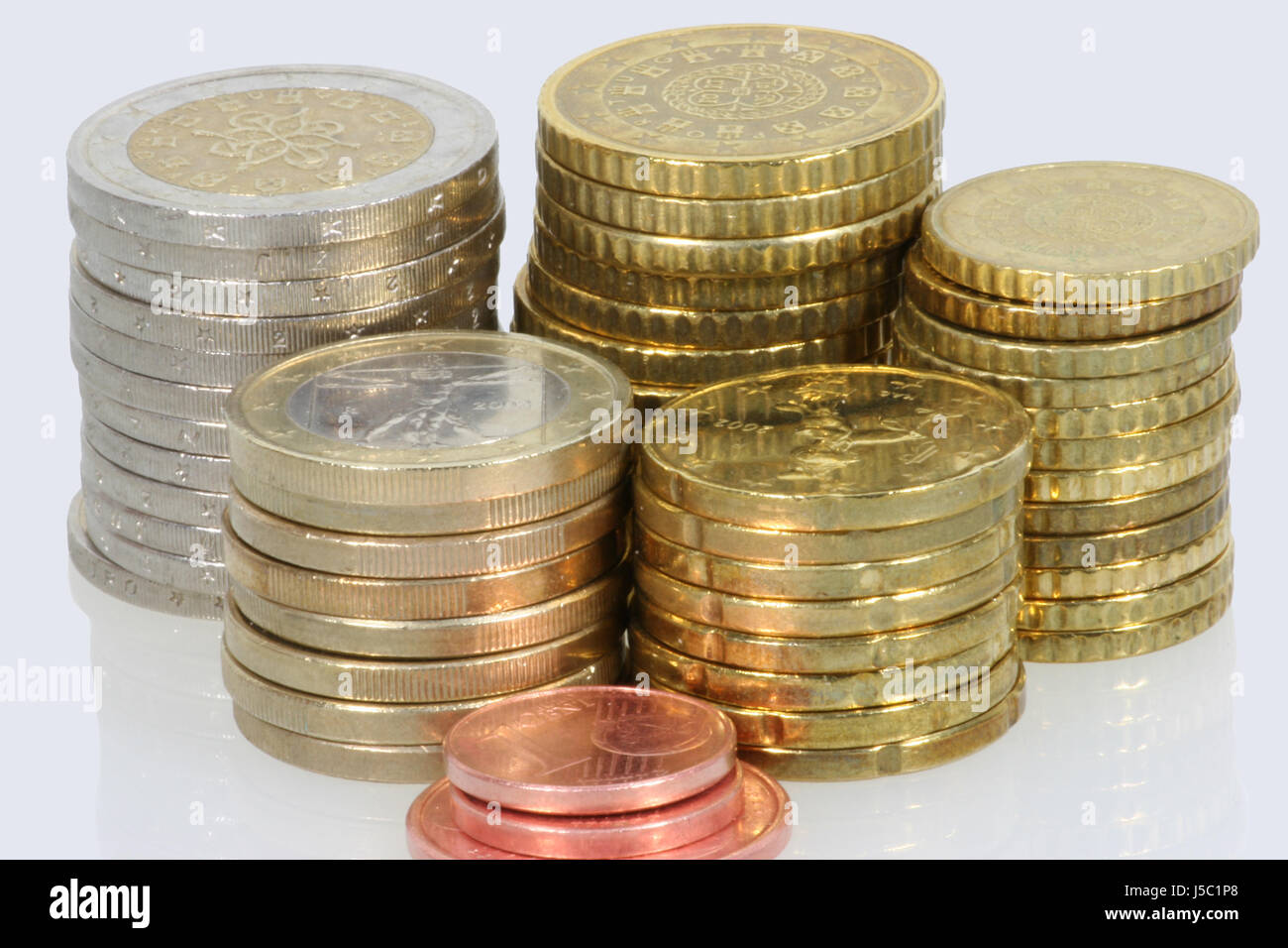 Geldstapel Silhouette