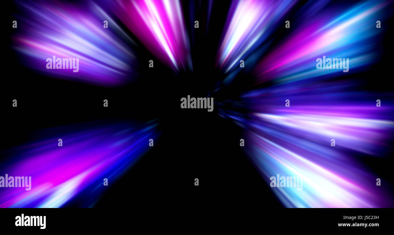 Сolorful abstract radiant flash. Explosion hyper acceleration race for ...