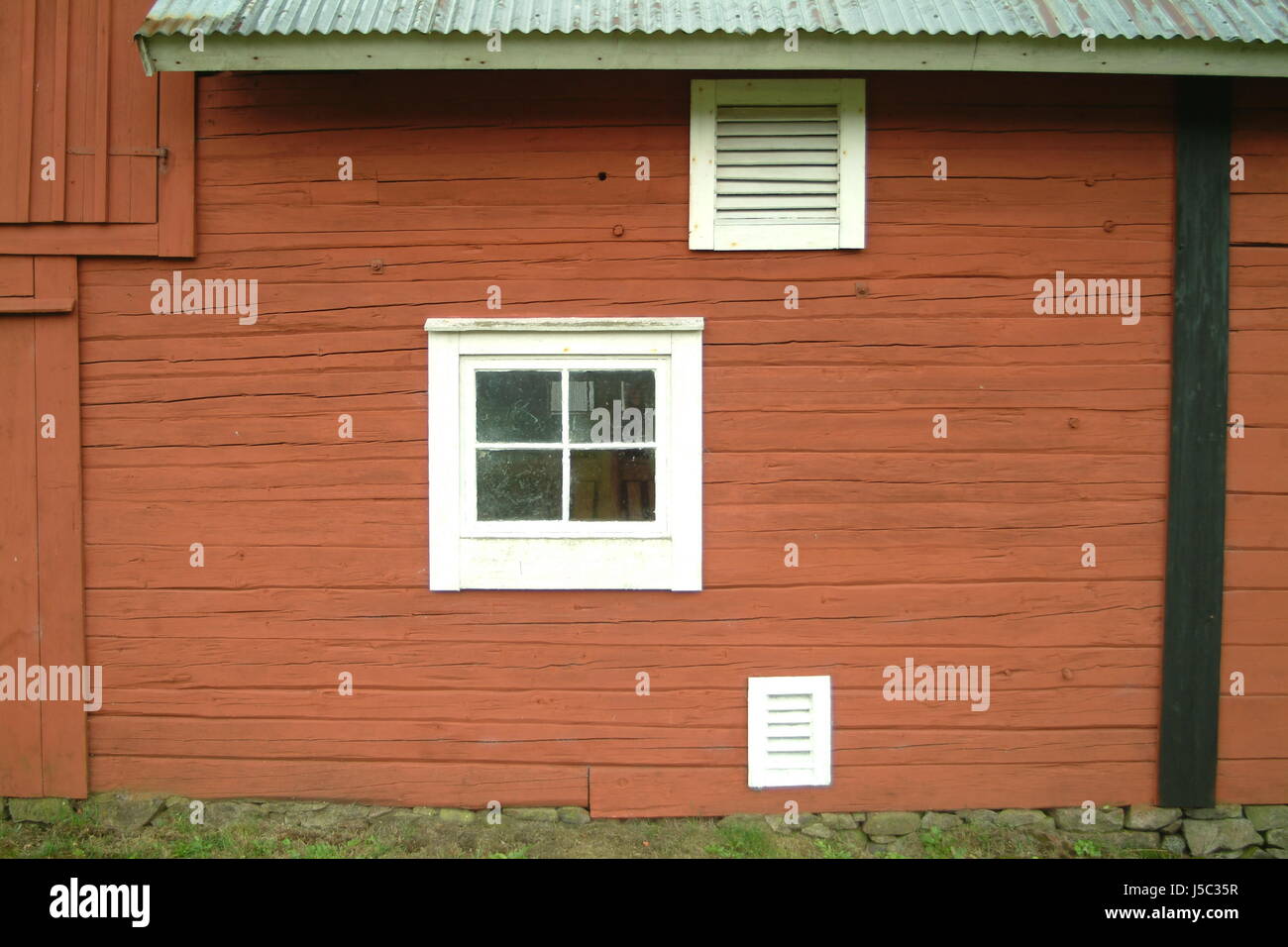Swedish farm window hi-res stock photography and images - Alamy