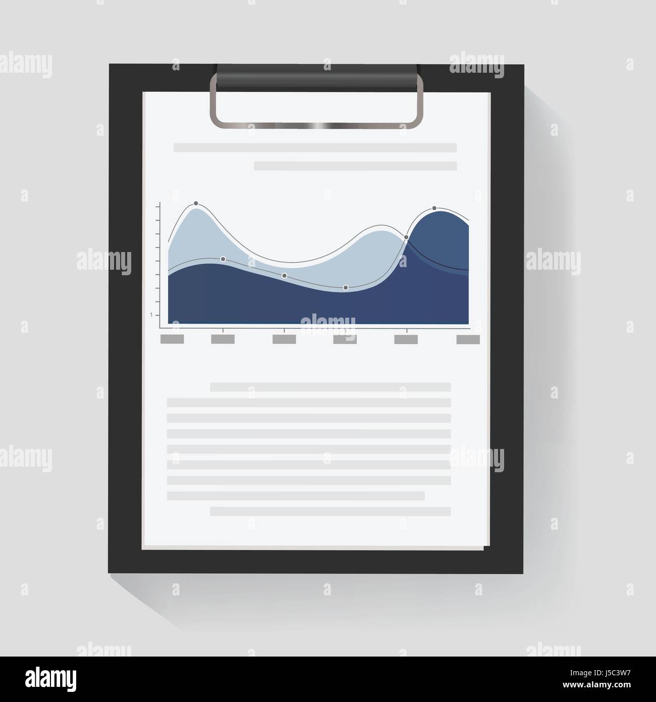 Business chart data report information vector Stock Vector Image & Art ...