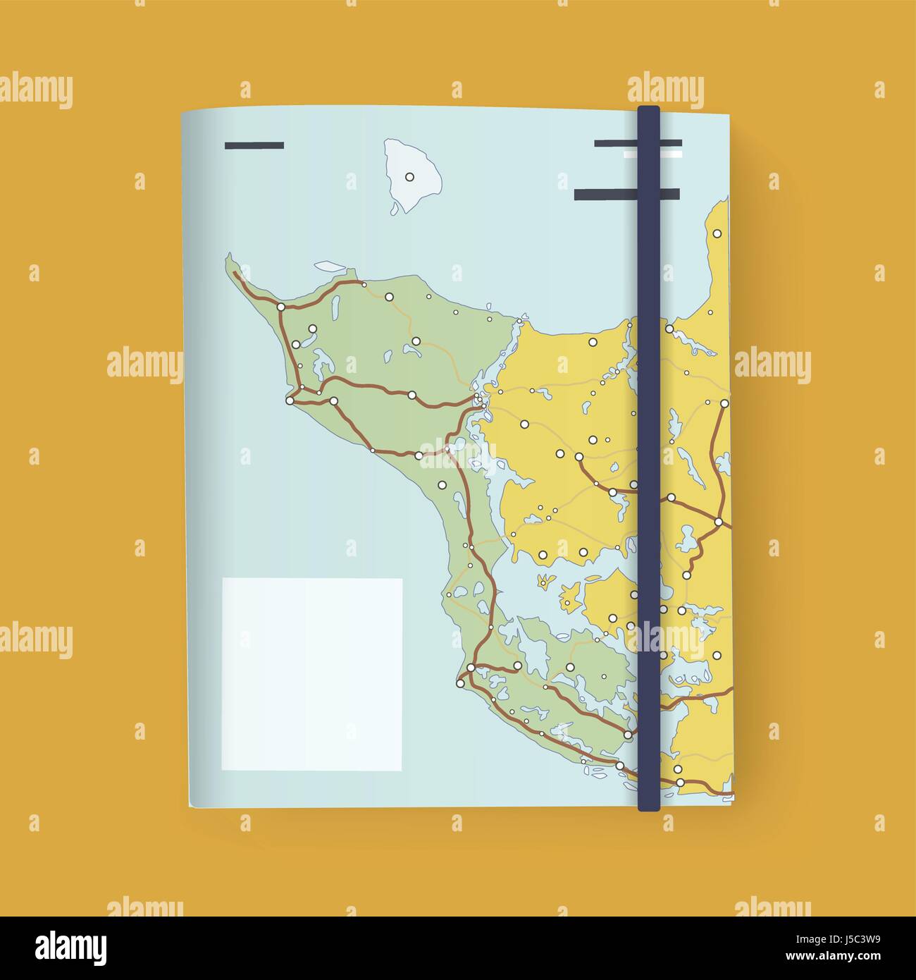 Fold map hi-res stock photography and images - Alamy