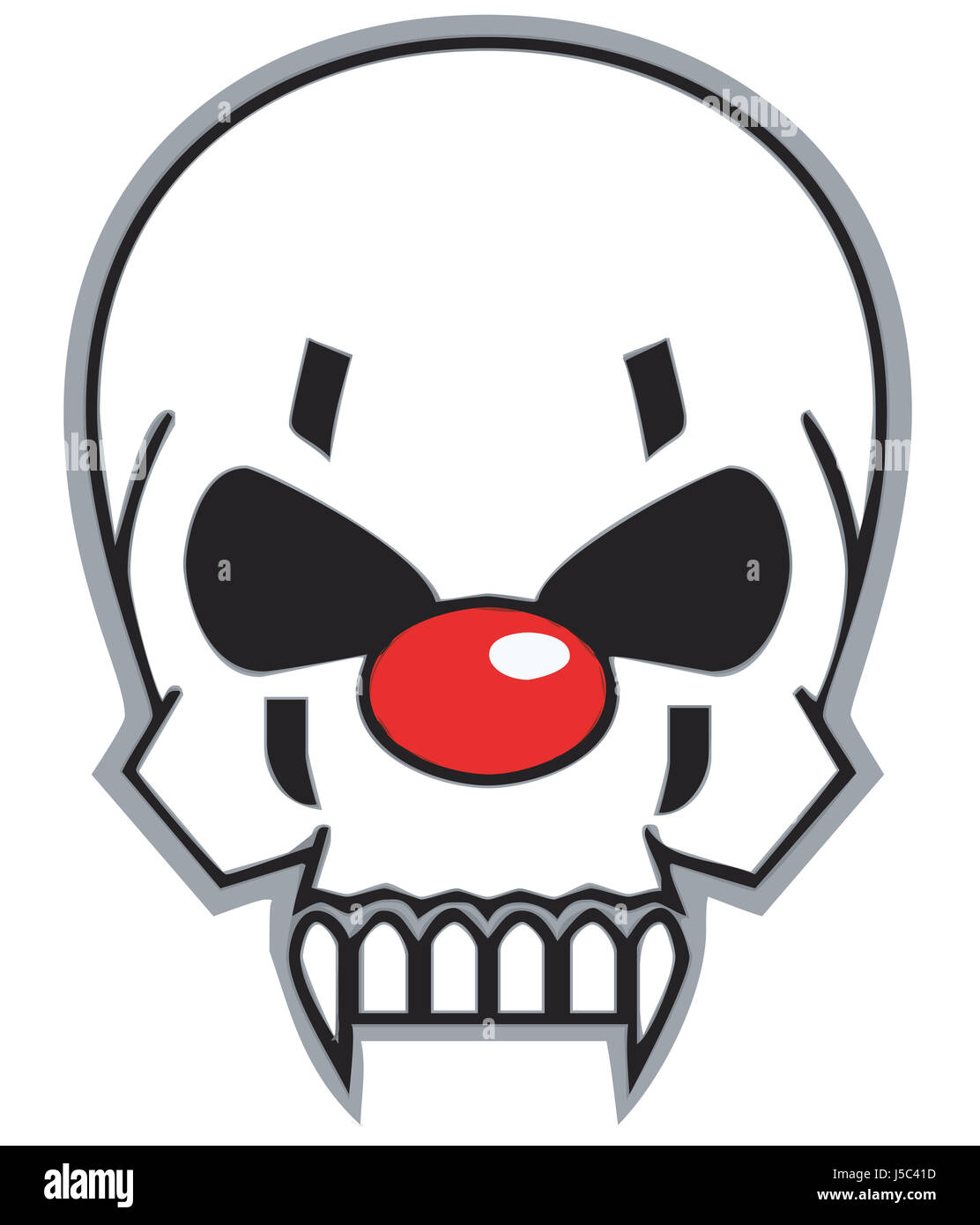 Skeleton clown hi-res stock photography and images - Alamy