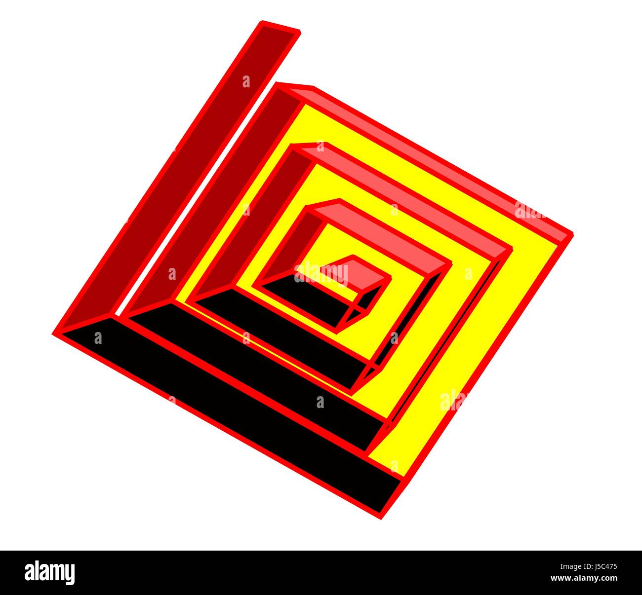 Meander meander Cut Out Stock Images & Pictures - Alamy