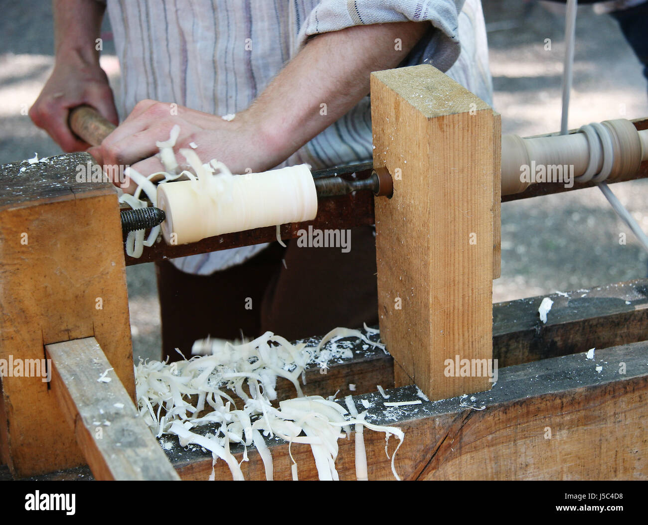 Historical turning work hi-res stock photography and images - Alamy