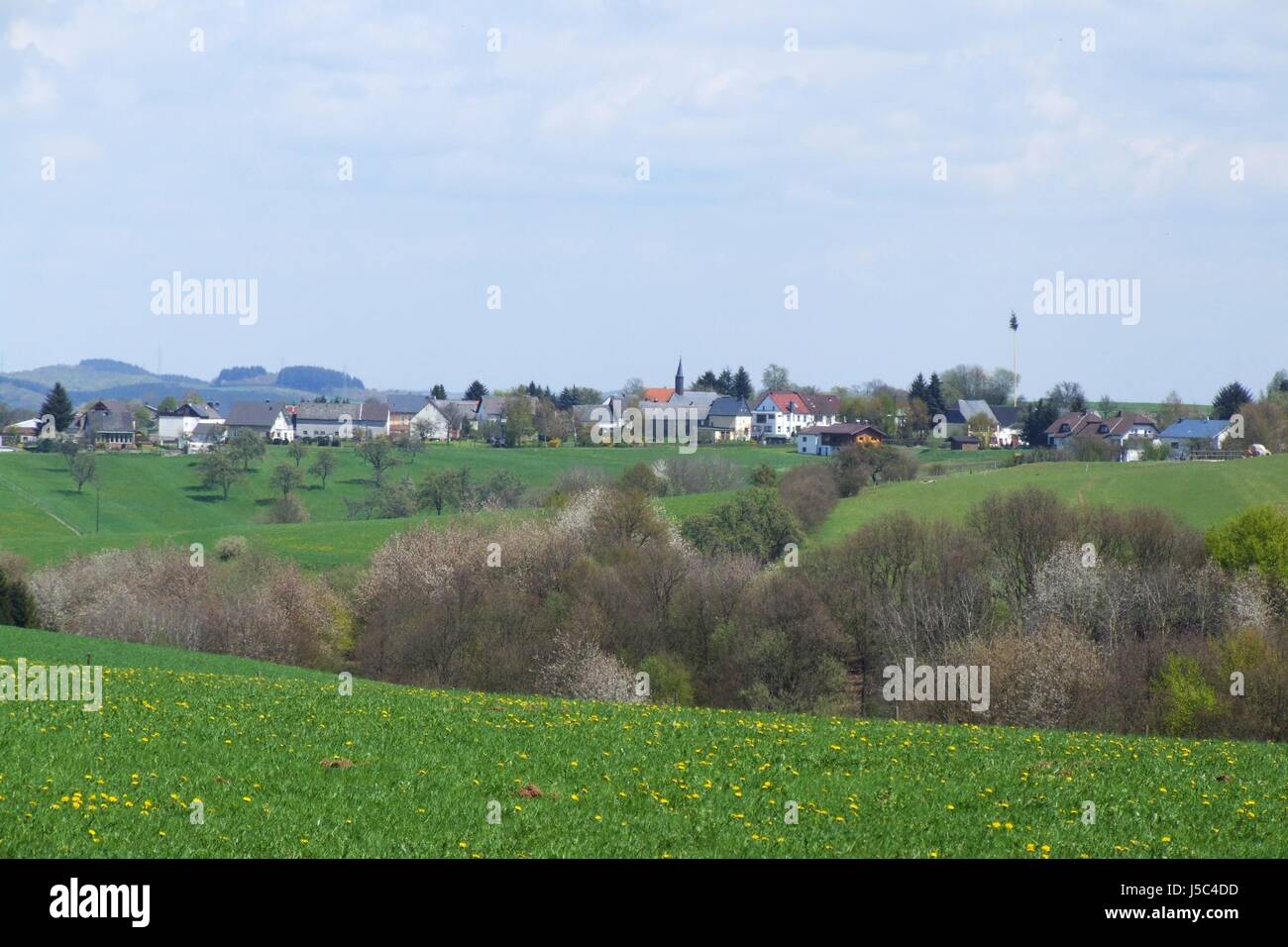 houses tree trees green agriculture farming places meadows place ...