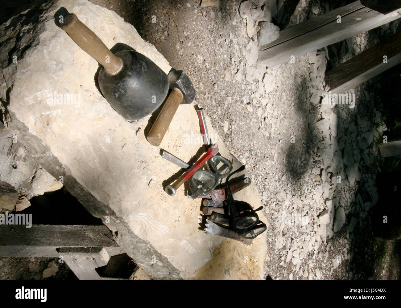 Stonemason tools hi-res stock photography and images - Alamy