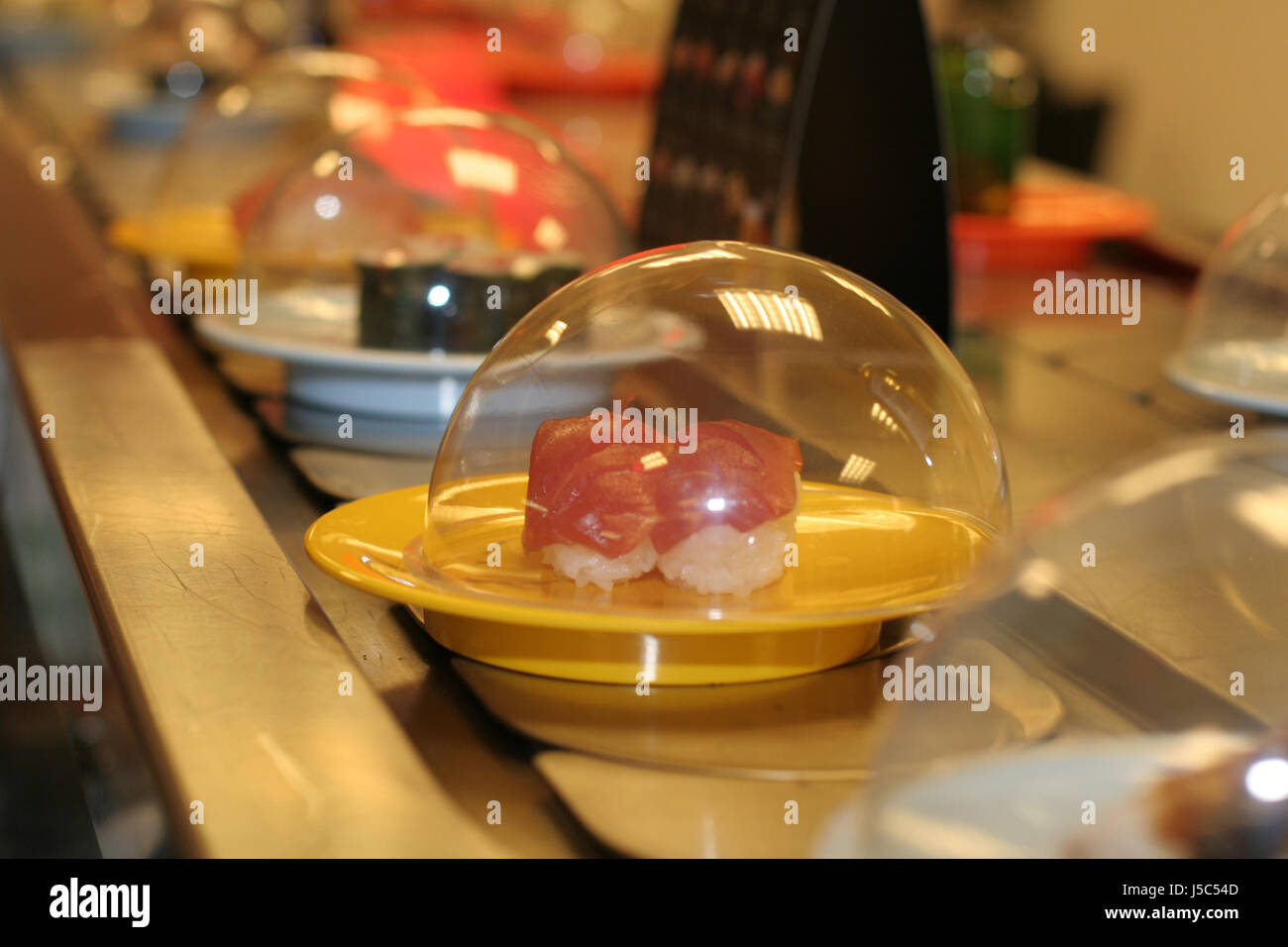 Sushi carousel hi-res stock photography and images - Alamy