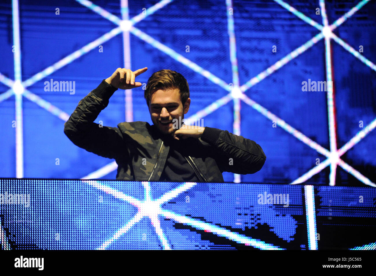 Zedd performing at the 2017 KIIS FM Wango Tango at the StubHub Center ...