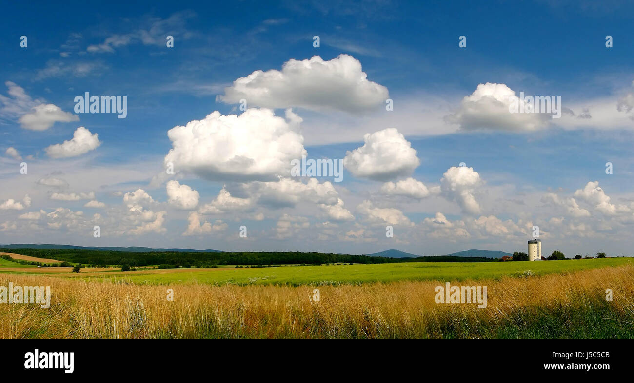 summer summerly hot heat sight view outlook perspective vista panorama ...