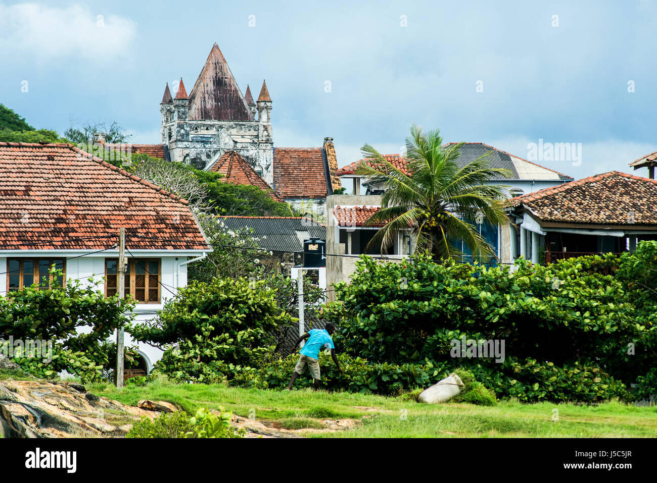 Galle city view, Sri Lanka Stock Photo - Alamy