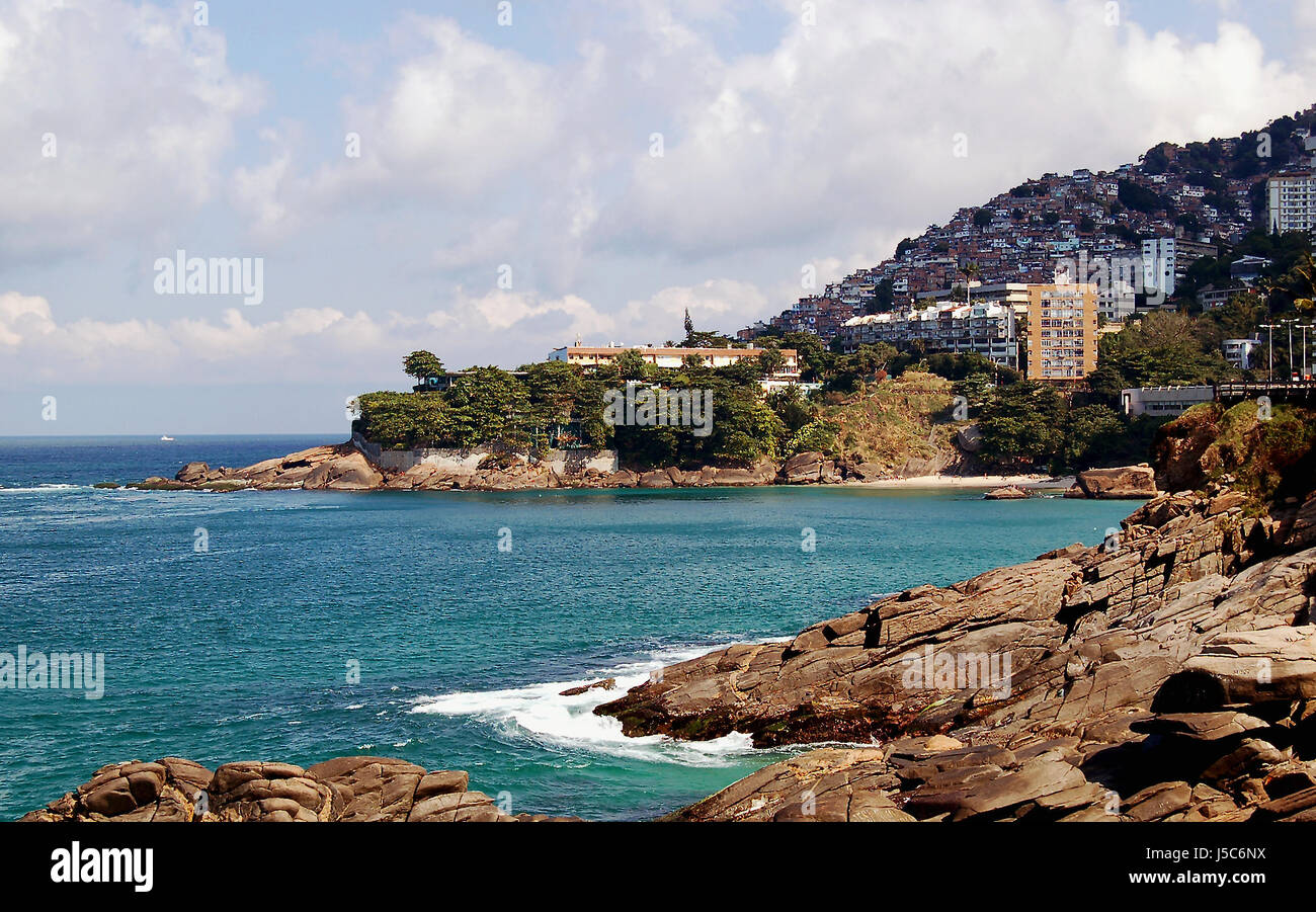 bay of leblon Stock Photo - Alamy