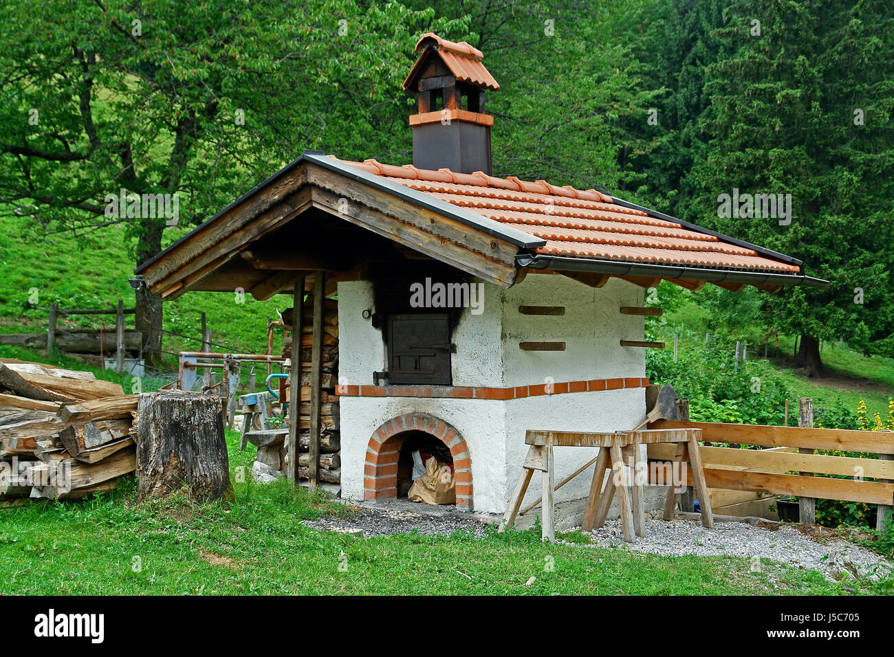 bread historical stone wood boil cooks boiling cooking fireplace stove ...