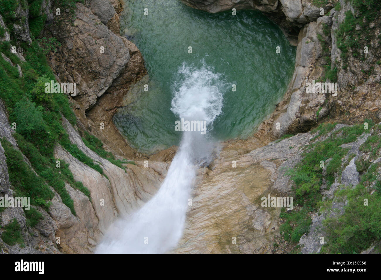 bridge bavaria waterfall germany german federal republic bridges allgu ...