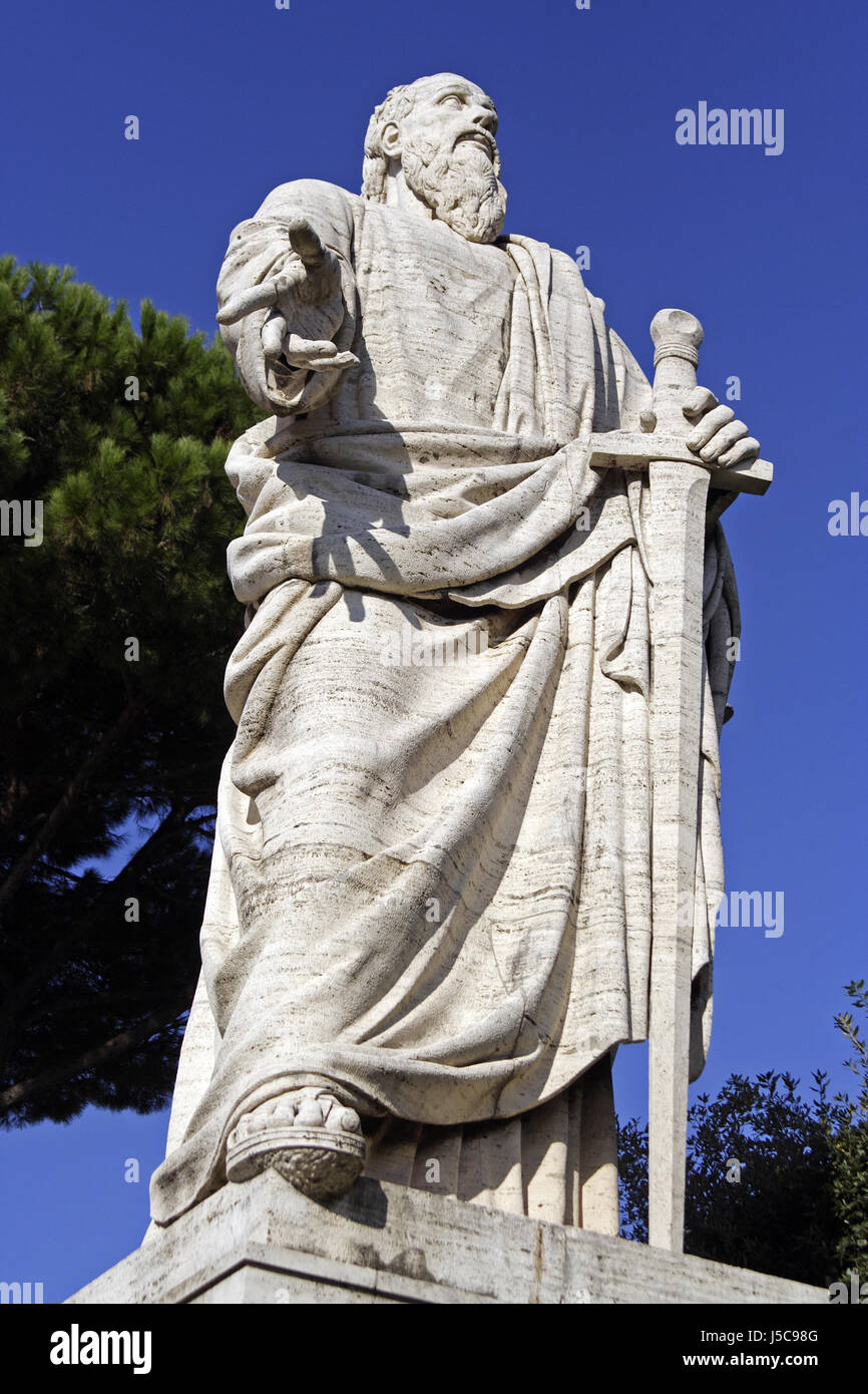 statue in roma eur Stock Photo - Alamy