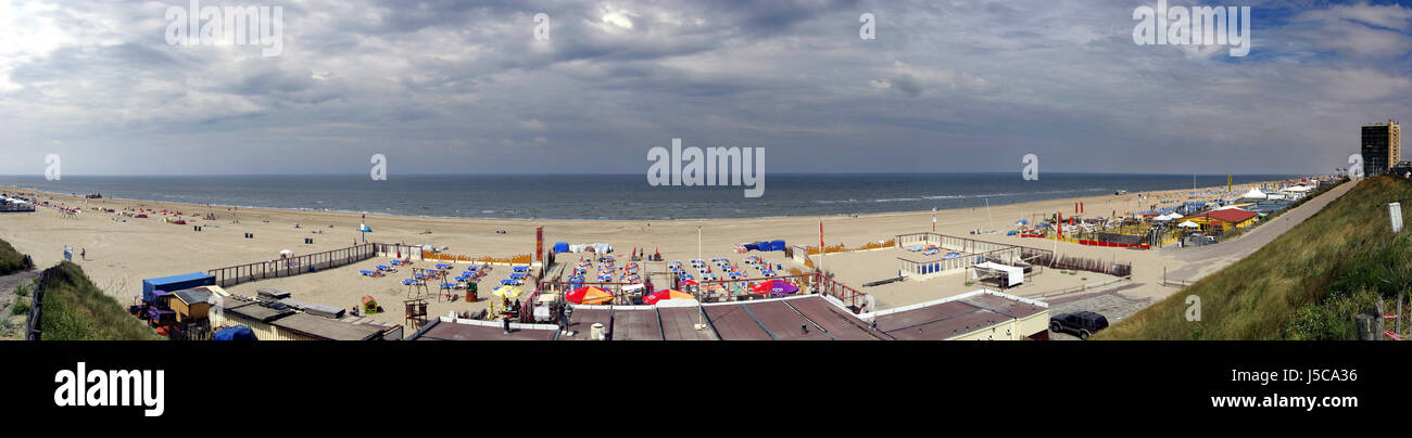 the beach of zandvoort (holland Stock Photo - Alamy