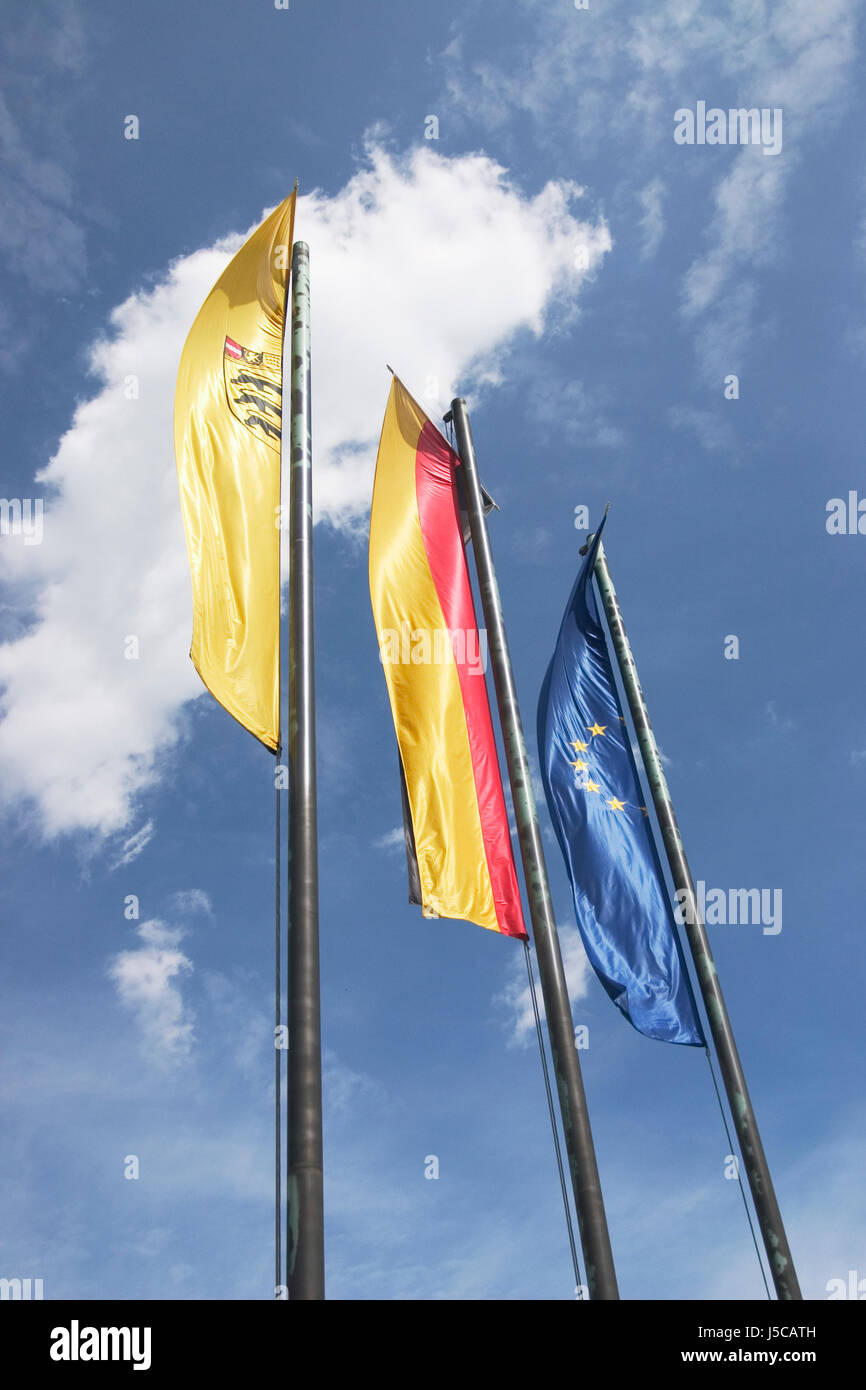 metal stuttgart flag flags countries rods germany german federal ...