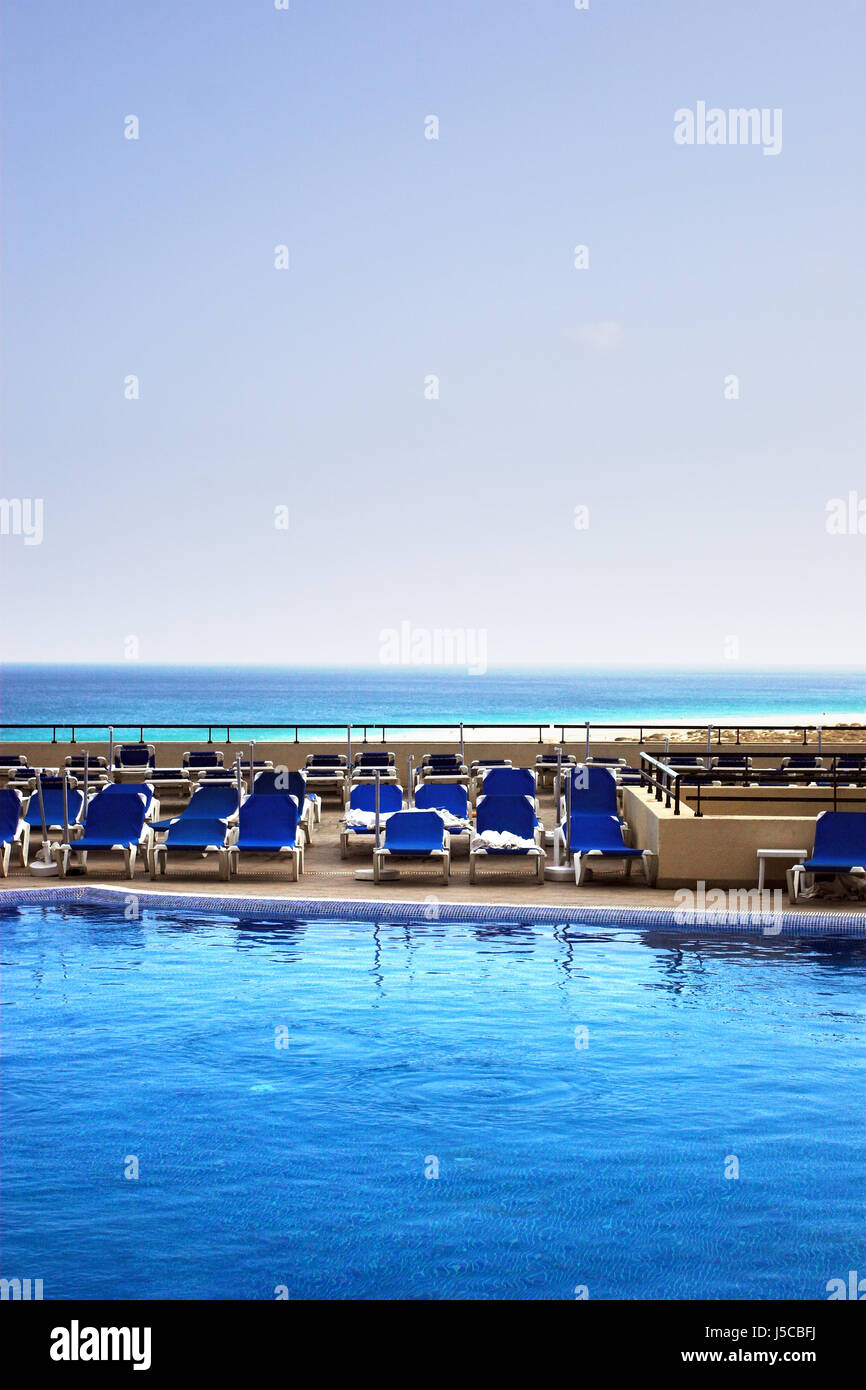 blue islands canary islands pool facilitate ease resting relax recover ...