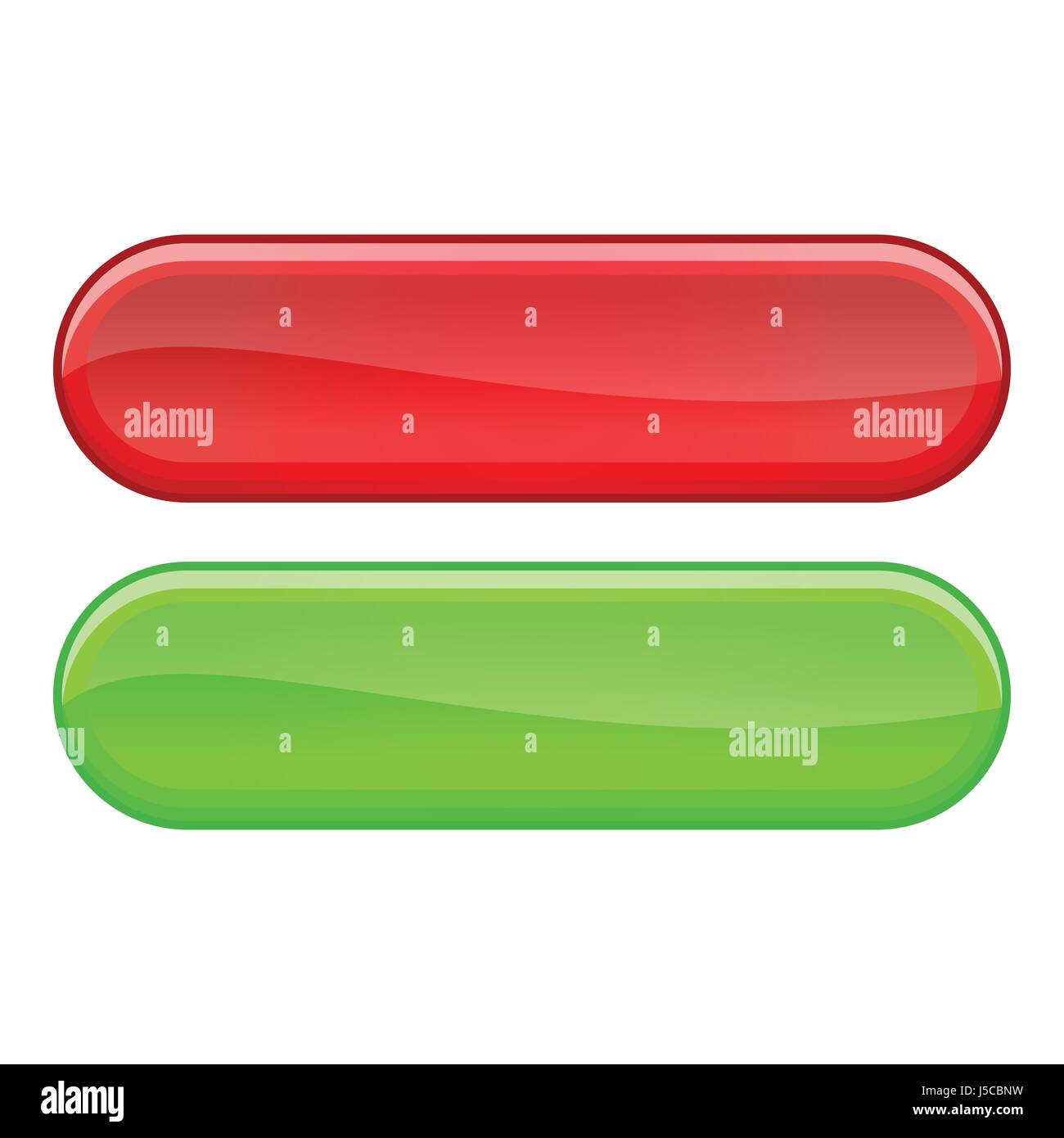 Two buttons icon. Cartoon illustration of two buttons vector icon for ...