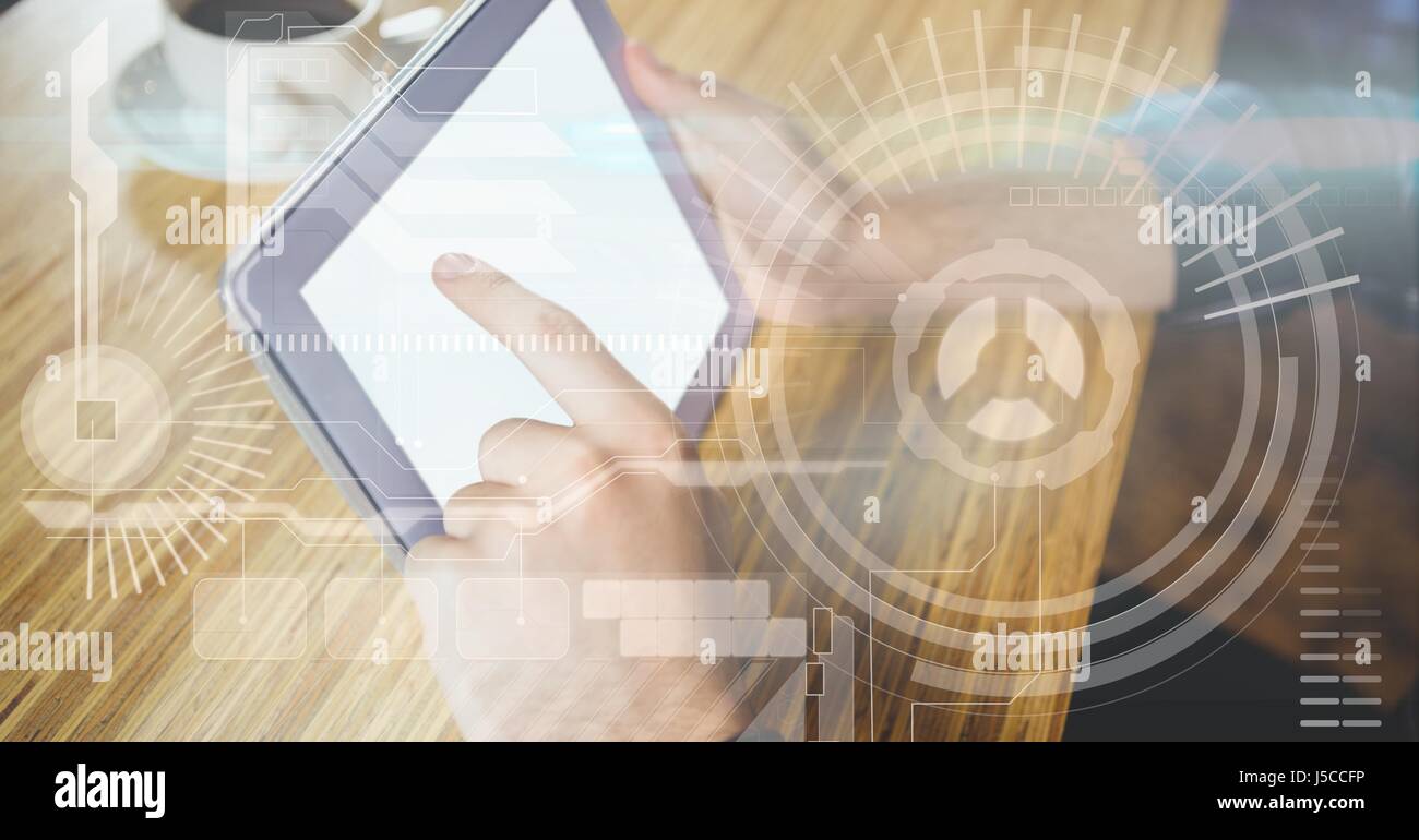 Computer overlays hi-res stock photography and images - Alamy