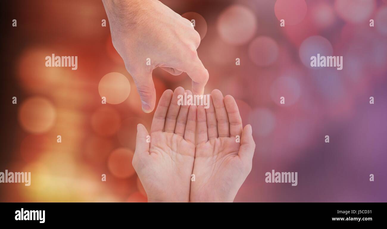 Clock roman numerals over digital hi-res stock photography and images ...