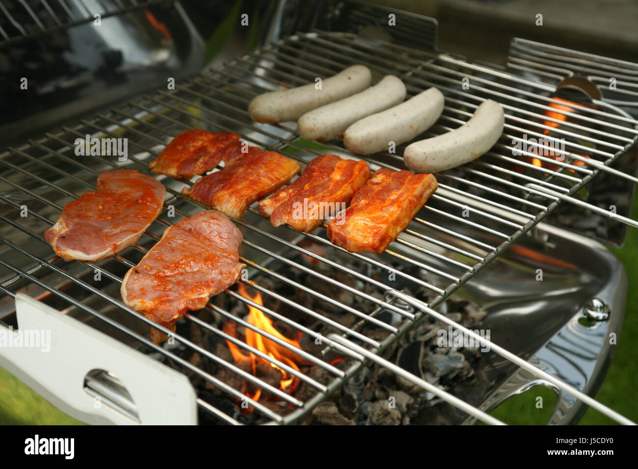 summer summerly hot dainty fire conflagration grill barbecue barbeque ...