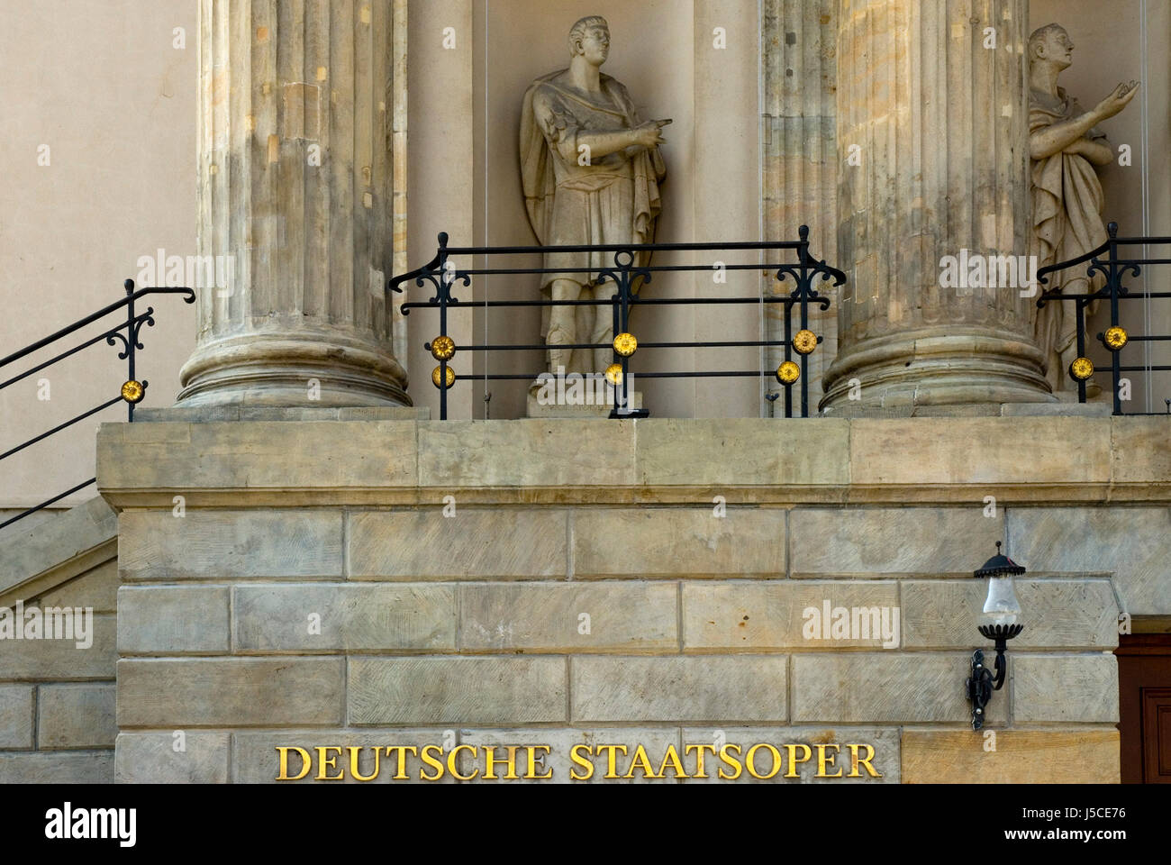 detail columns opera berlin germany german federal republic capital ...
