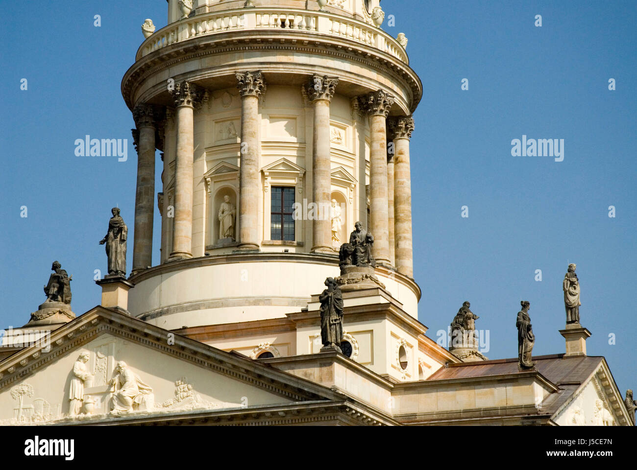 church cathedral baroque columns sightseeing berlin germany german ...