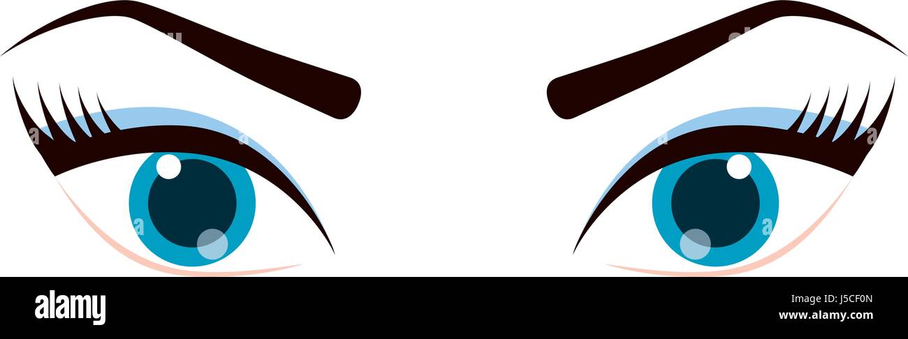 female eye icon Stock Vector Image & Art - Alamy