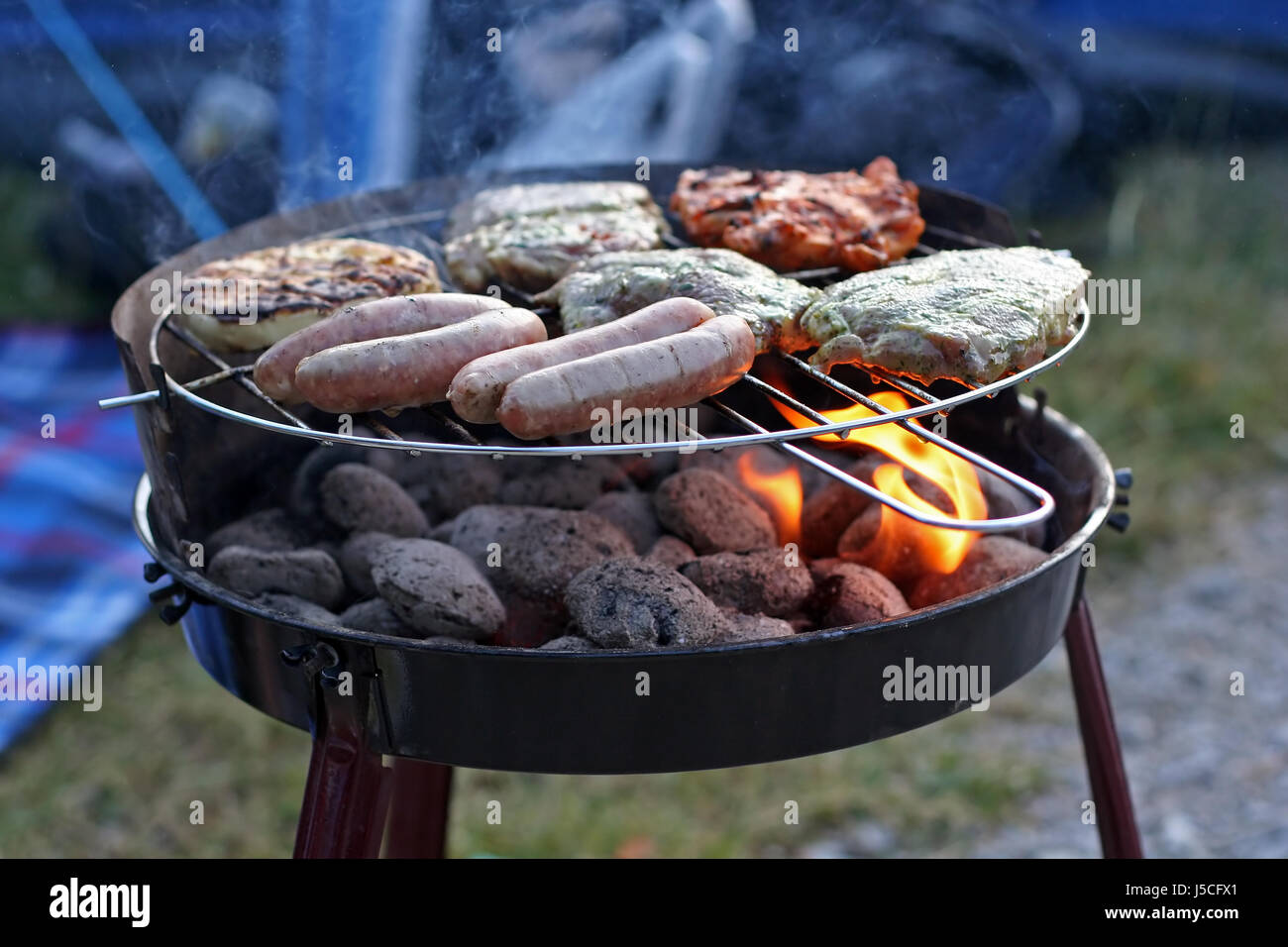 have a barbecue Stock Photo - Alamy