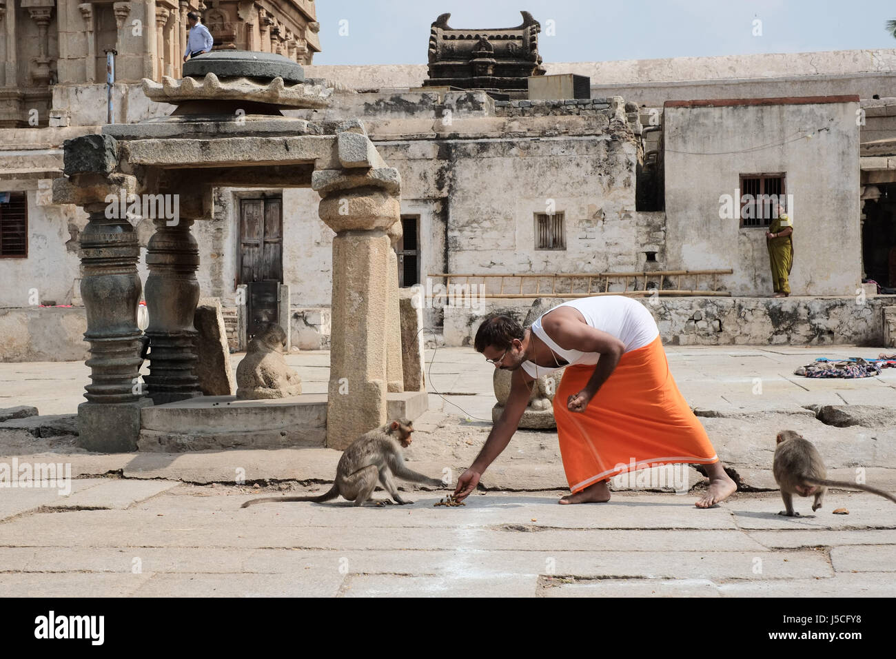 Monkey in ancient world hi-res stock photography and images - Alamy
