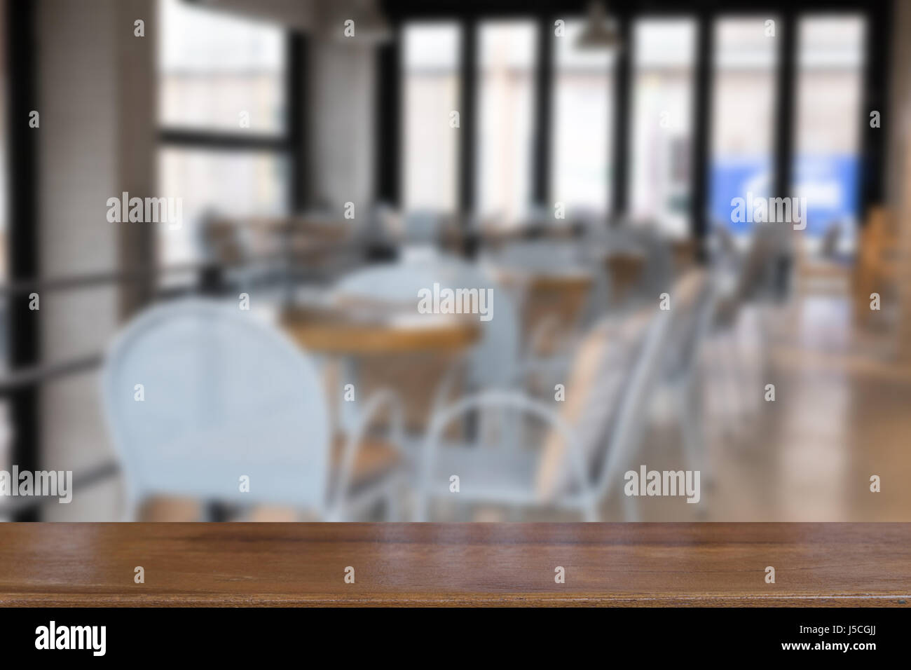 table and chair in food court, cafe, coffee shop, cafeteria, restaurant ...
