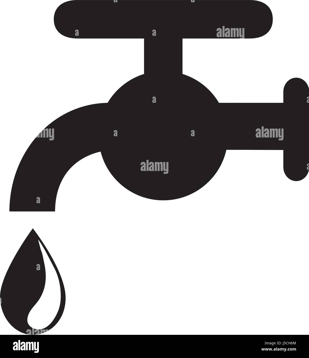 water faucet icon Stock Vector Image & Art - Alamy