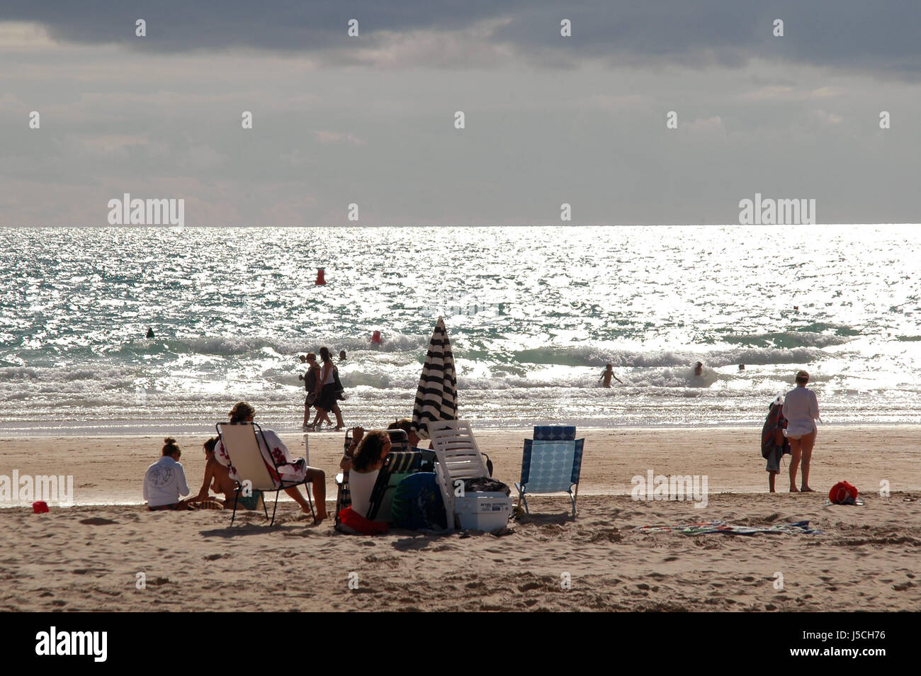 at the beach Stock Photo - Alamy